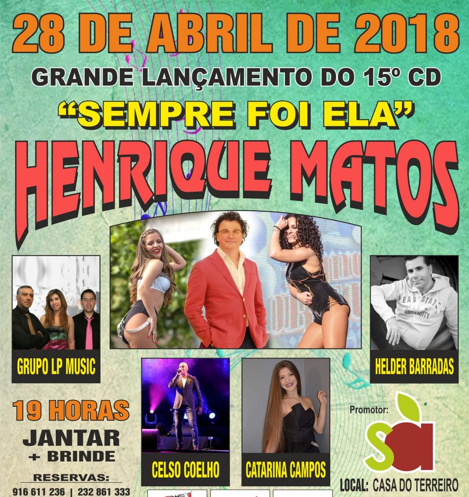 “SEMPRE FOI ELA” NOVO CD do cantor consagrado Henrique Matos - Beirão ...